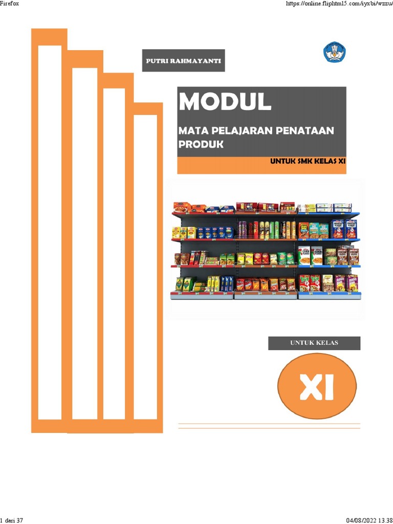 Modul Penataan Produk Kelas 11 | PDF