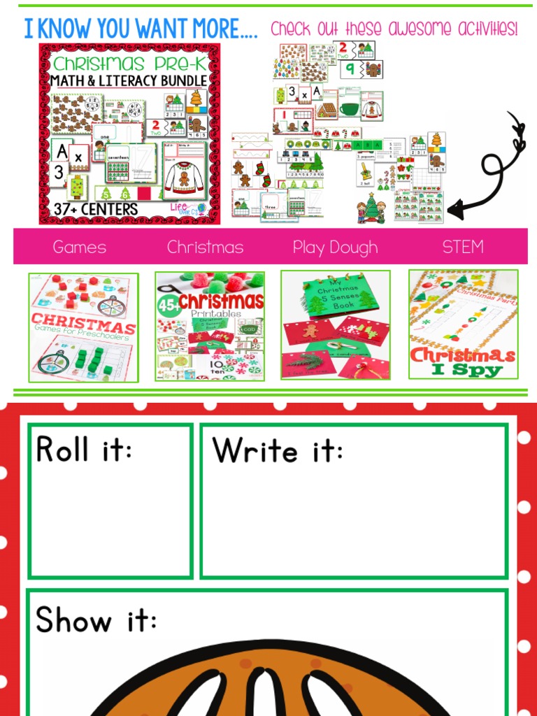 Gingerbread Emotions Roll and Draw | PDF