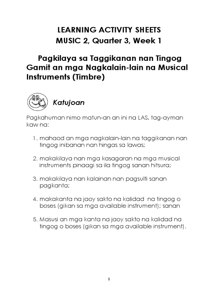 Music 2 Q3 Week1 | PDF
