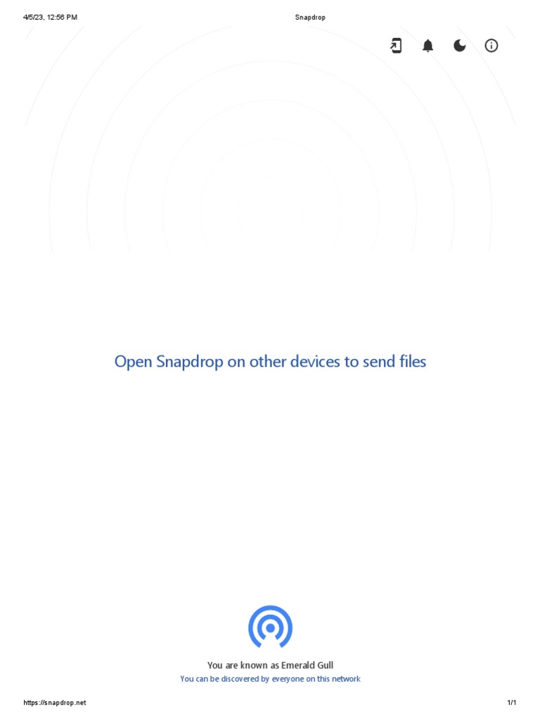 Snapdrop | PDF