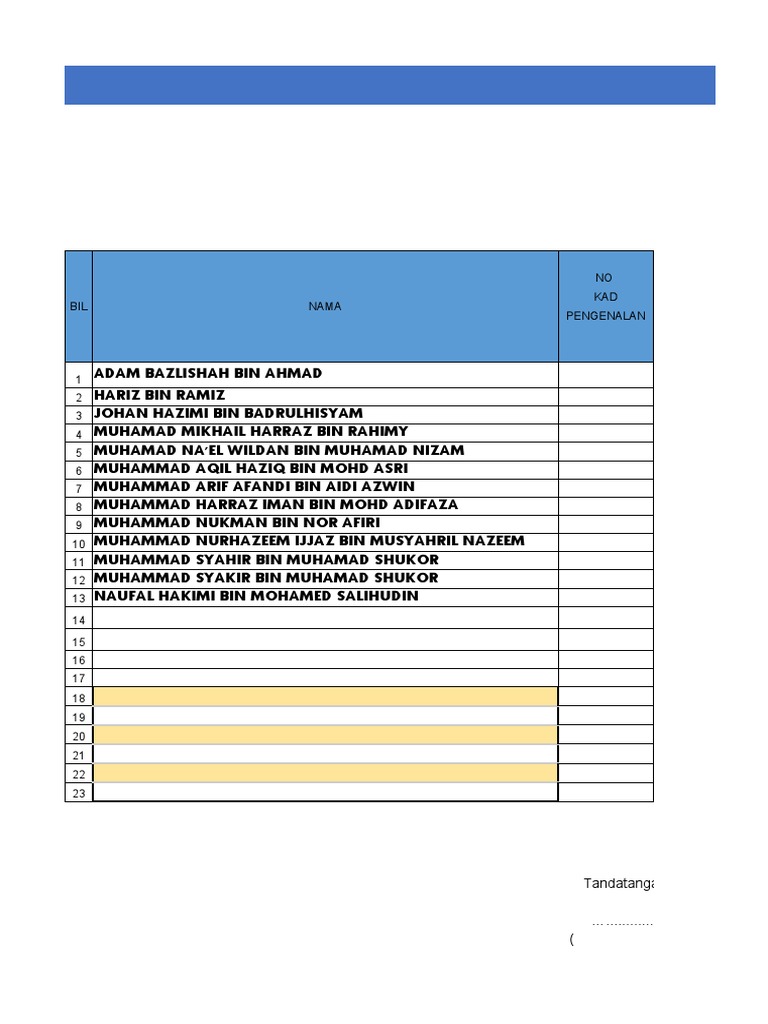 3D Borang Transit PBD PJK Ting 3 2023 | PDF