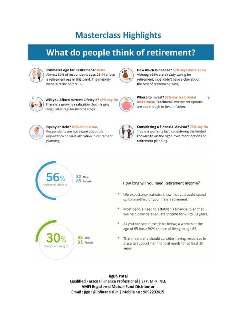 Key Takeaways From The Masterclass | PDF