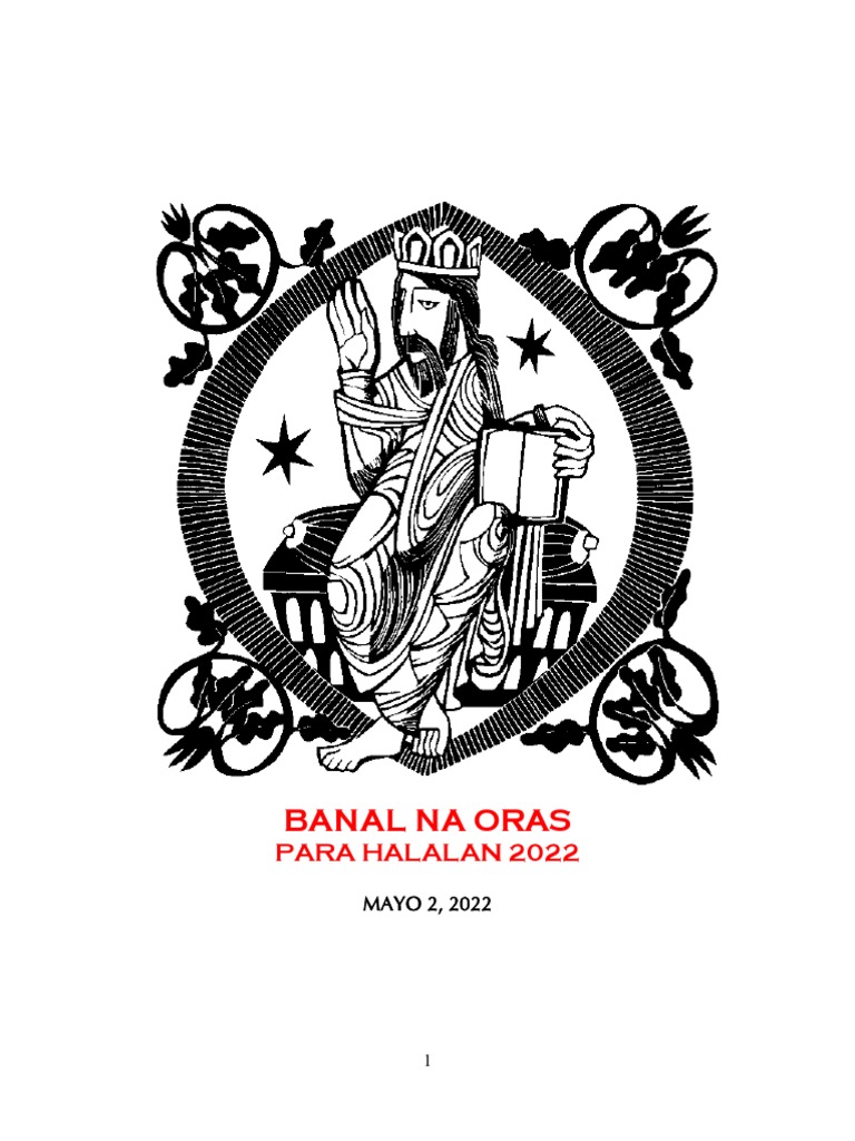 HALALAN Banal Na Oras para Sa Halalan 2022 | PDF