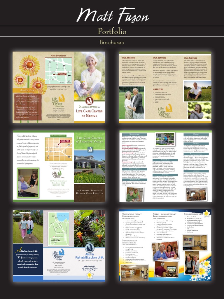 Matt Fuson Portfolio | PDF | Physical Therapy | Dementia