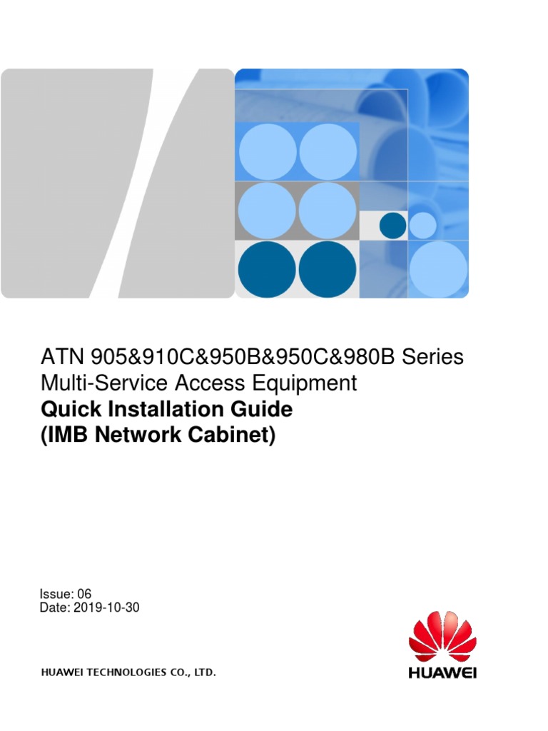 ATN Series Quick Installation Guide (IMB - Indoor Mini Box Network ...