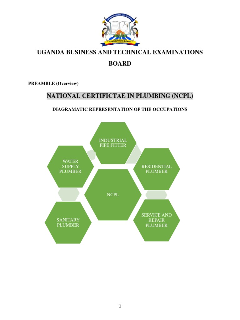 National Certificate in Plumbing Overview | PDF | Plumbing | Temperature