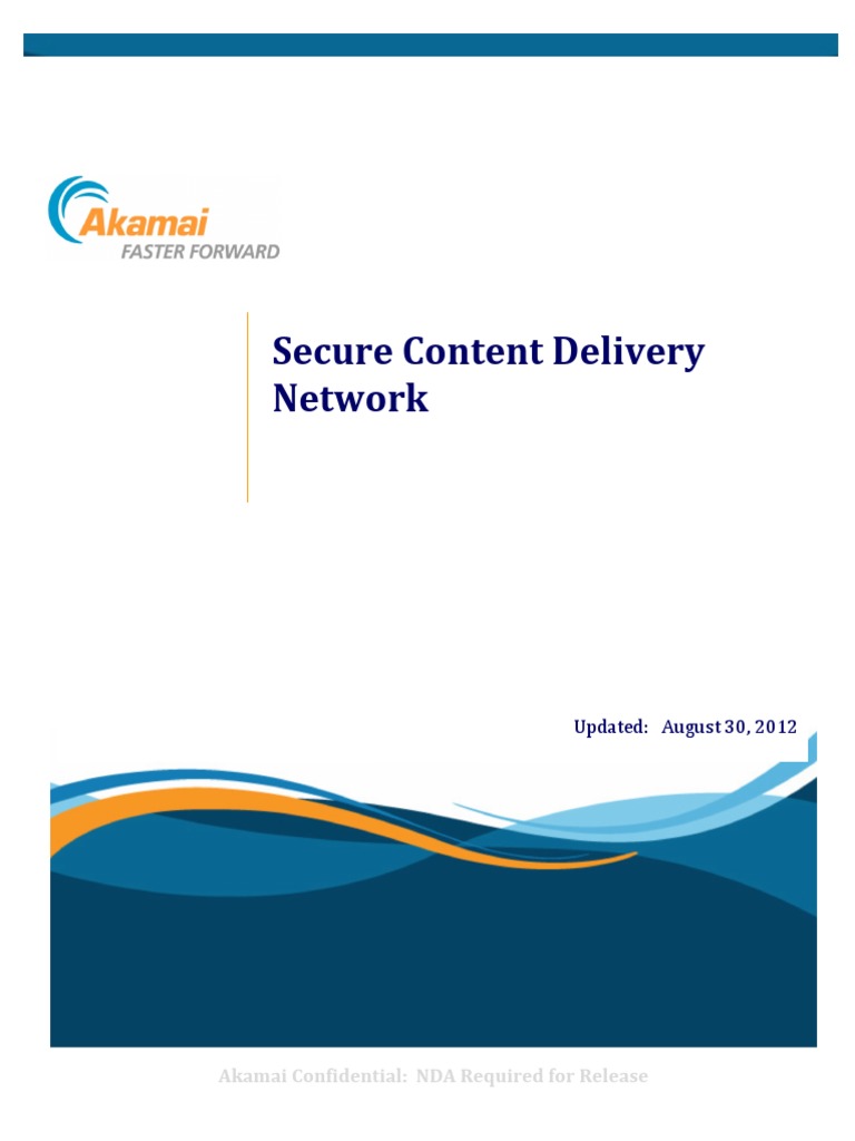 Secure Content Delivery Network | PDF | Port (Computer Networking) | Transport Layer Security