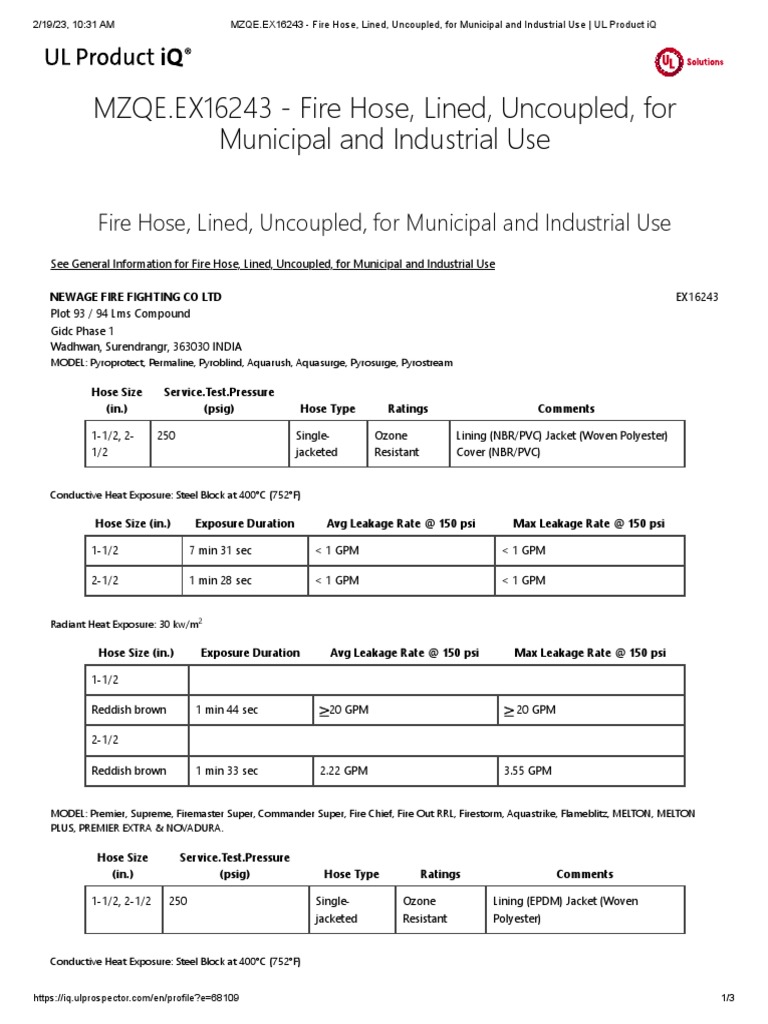 New Age UL Cert. | PDF