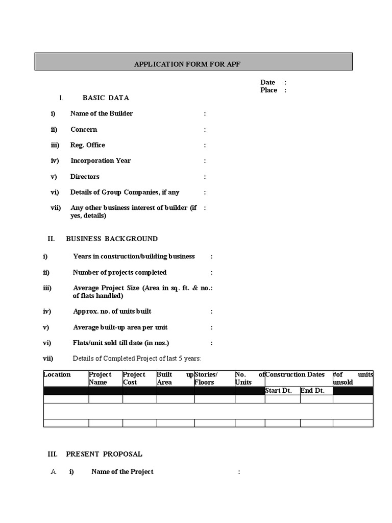 New Apf Form | Download Free PDF | Banks | Money