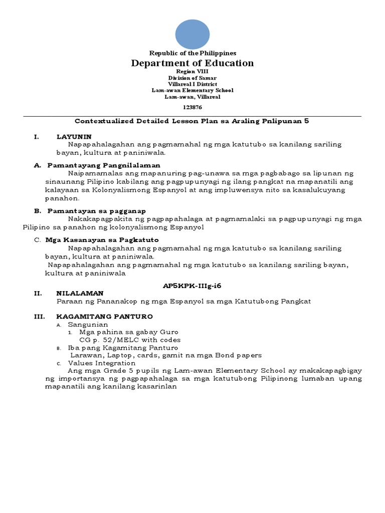 AP COT 3rd Quarter | PDF