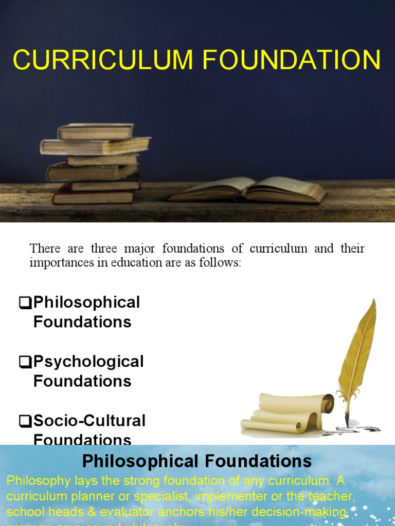 Curriculum Foundation | PDF | Curriculum | Learning
