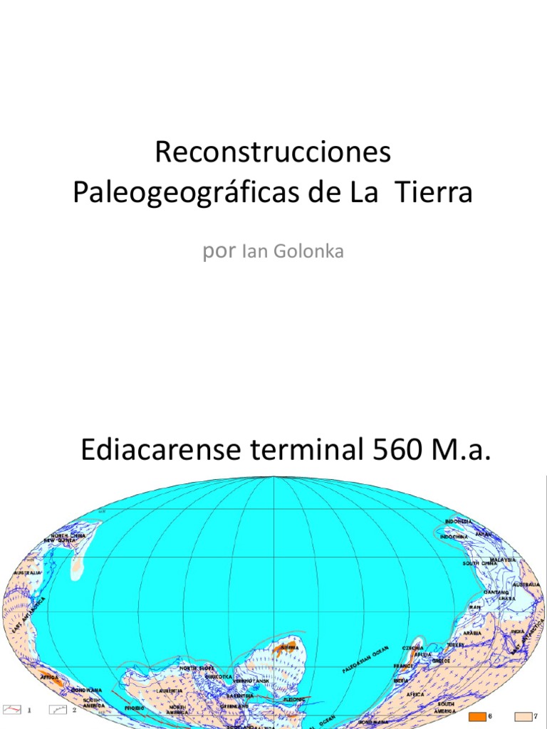 RPG HT1 Reconstrucciones Paleogeograficas Jan Golonka | PDF