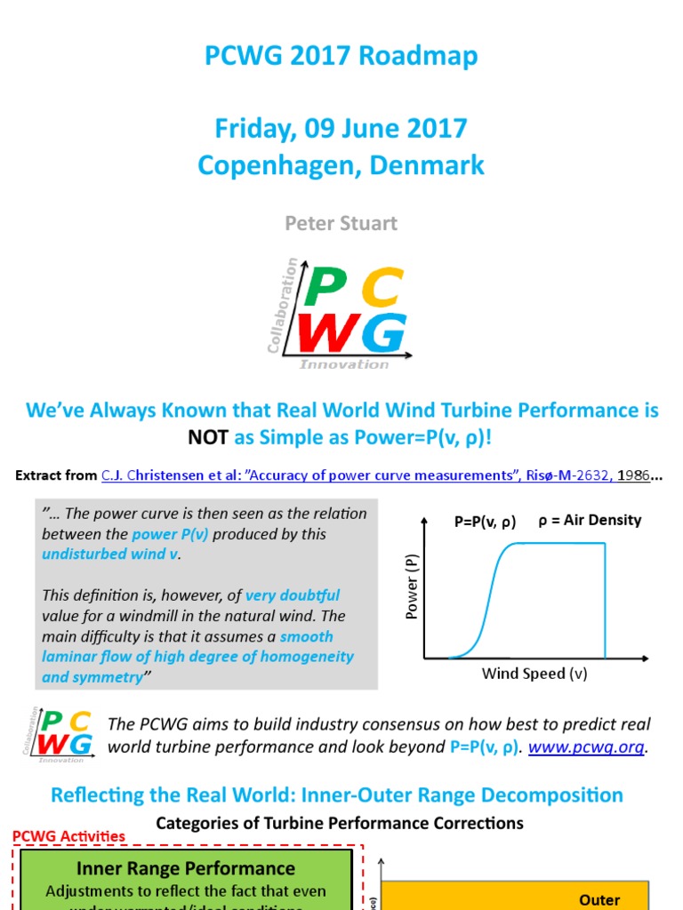 02 - PCWG 2017 Roadmap, Peter Stuart (RES) | PDF | Software Testing | Risk