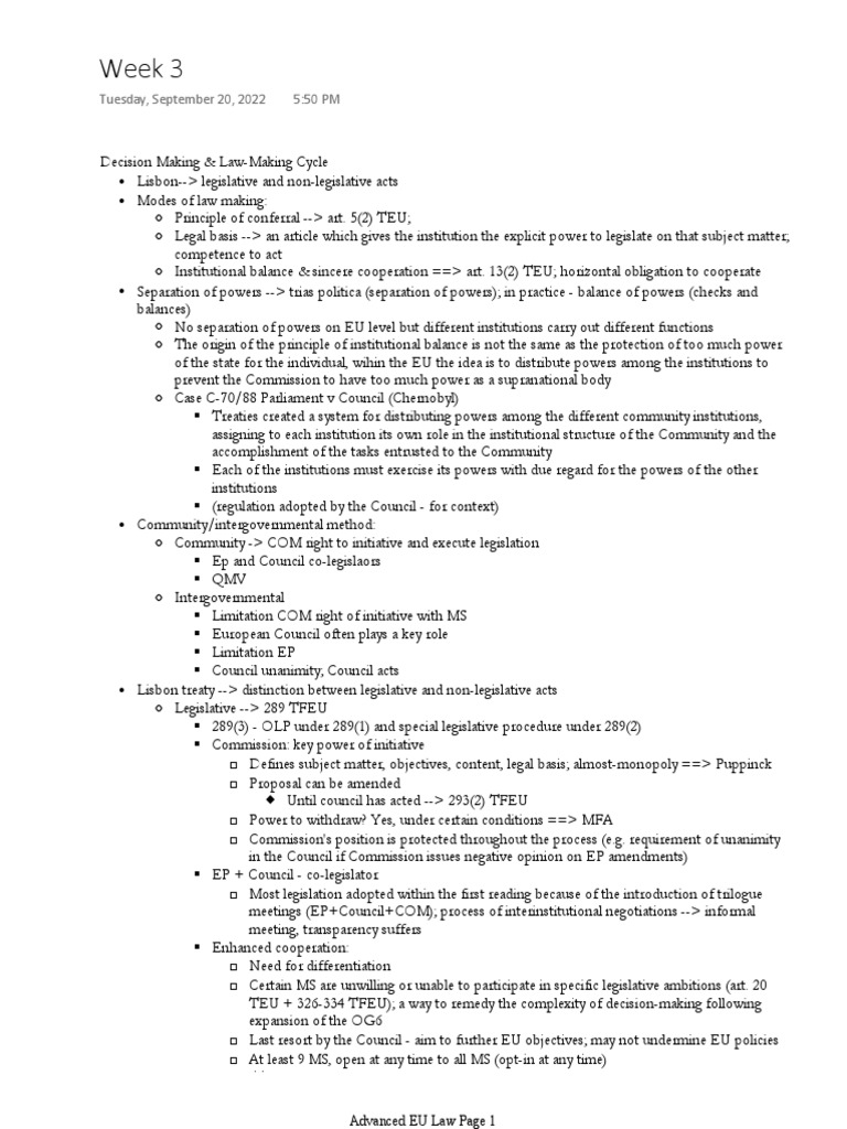 Week 3 - AEL | PDF | European Commission | Initiative