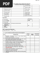 C03.Safety Inspection Checklist For Backhoe Loader (JCB) | PDF | Technology & Engineering