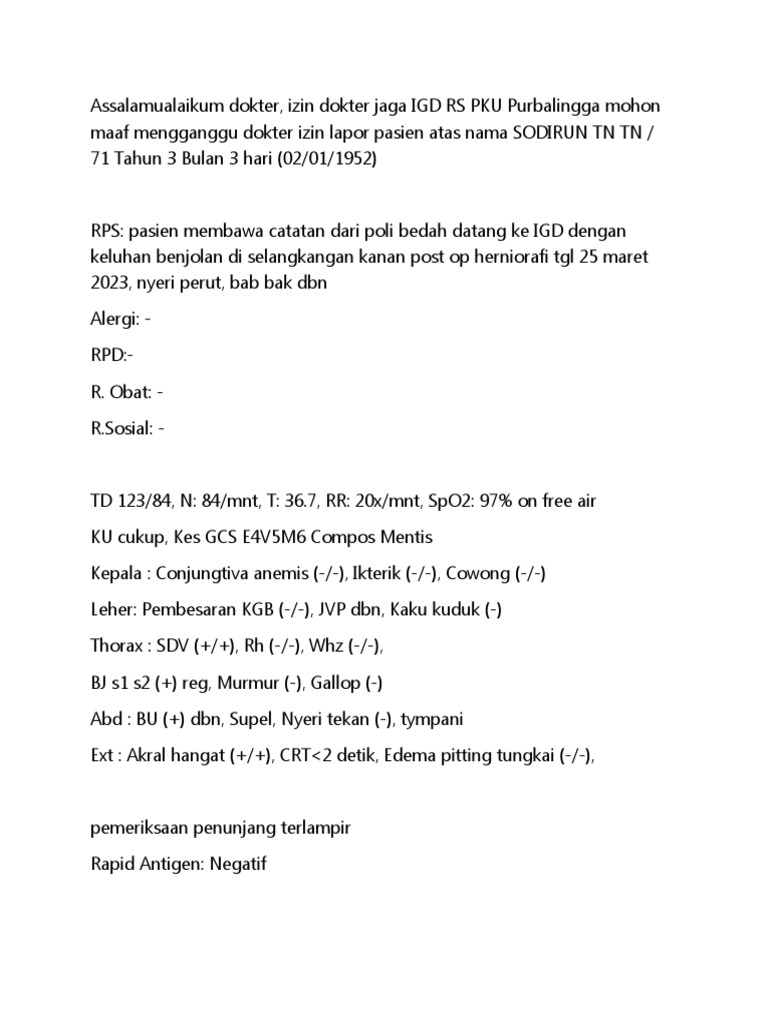 Konsul Format Soap Youngky | PDF