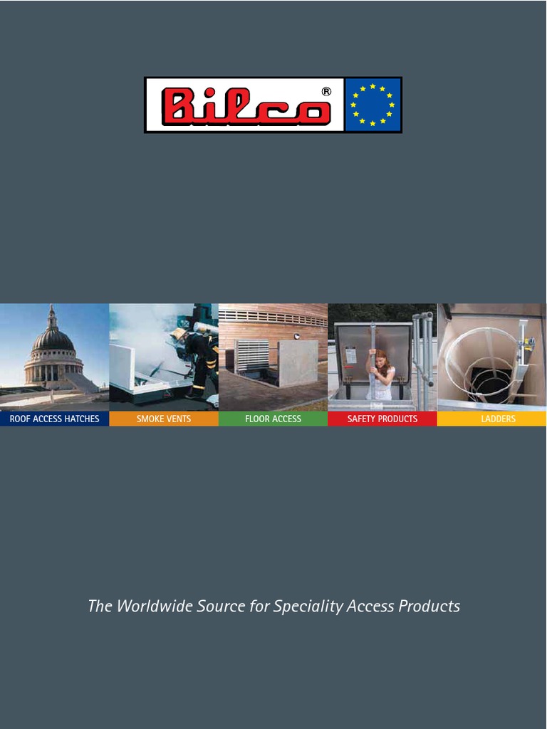 Bilco UK-Catalog-14 | PDF | Pipe (Fluid Conveyance) | Sheet Metal