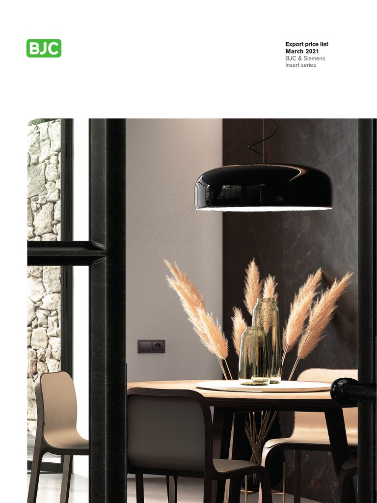 BJC Price List | PDF | Electrical Connector | Manufactured Goods