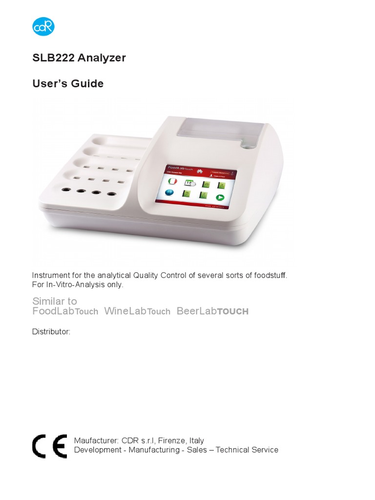 Foodlab Touch Complete Operating Manual | PDF | Ac Power Plugs And ...