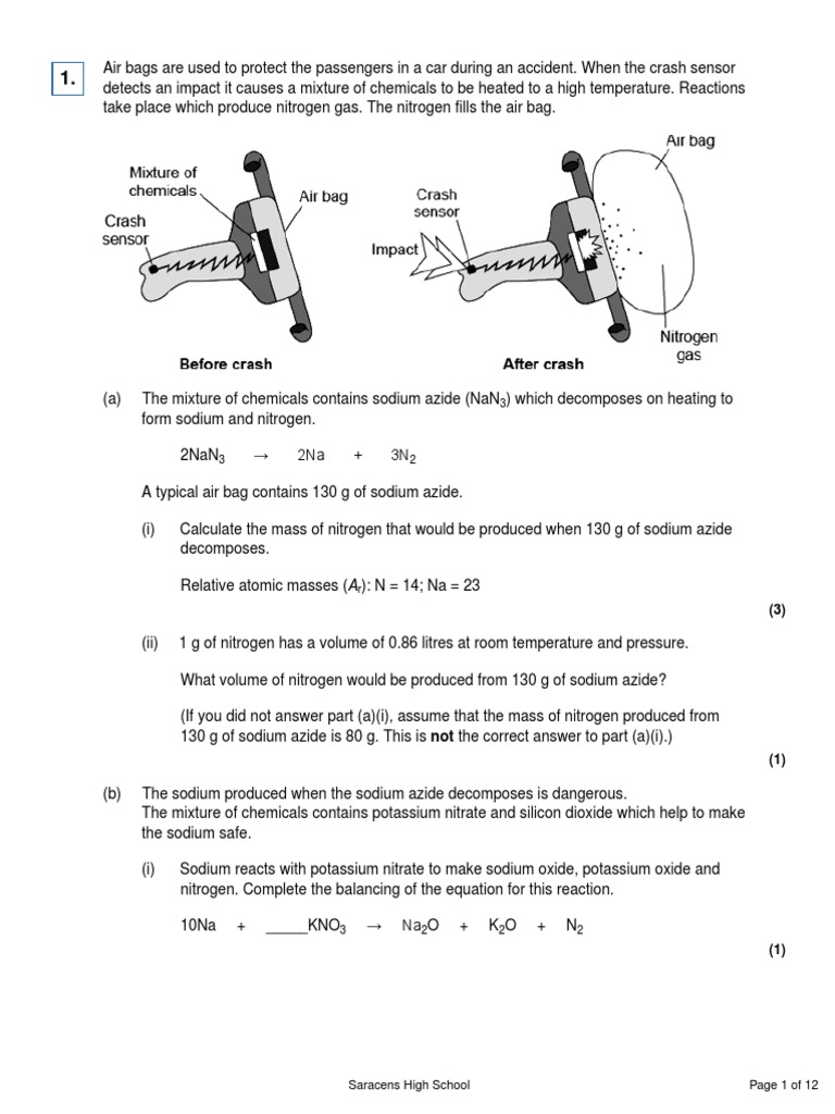 GCSE Chemistry Titrations Questions With Answers | Download Free PDF ...