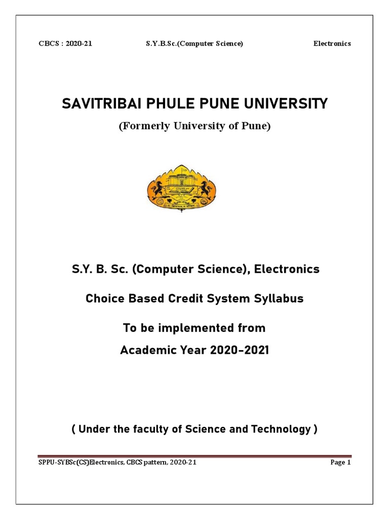 S.Y.B.Sc. (Computer Science) Electronics | PDF | Computer Network | Internet Of Things