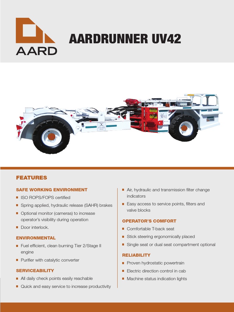 Aardrunner Uv42 | PDF | Manual Transmission | Engines