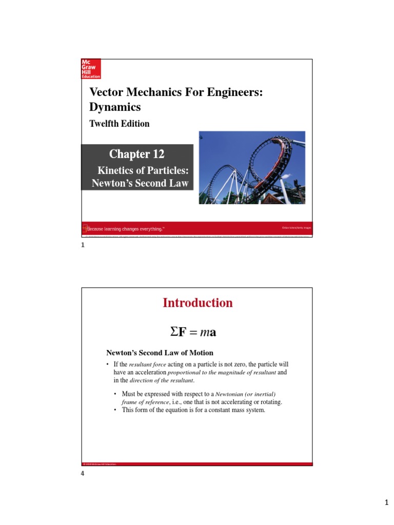 Chapter 12 - Kinetics - Particles | PDF | Force | Angular Momentum