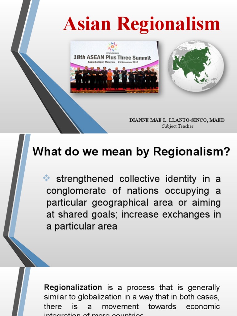 Asian Regionalism | PDF | Asia | International Relations