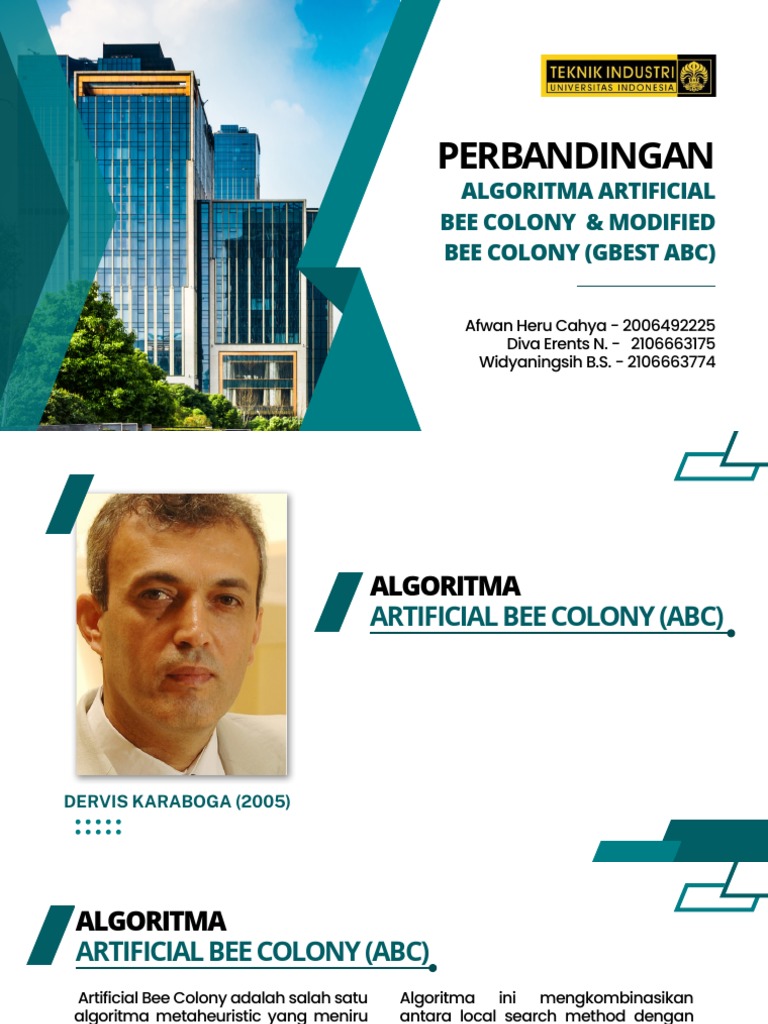 Perbandingan Algoritma ABC Vs GABC | PDF