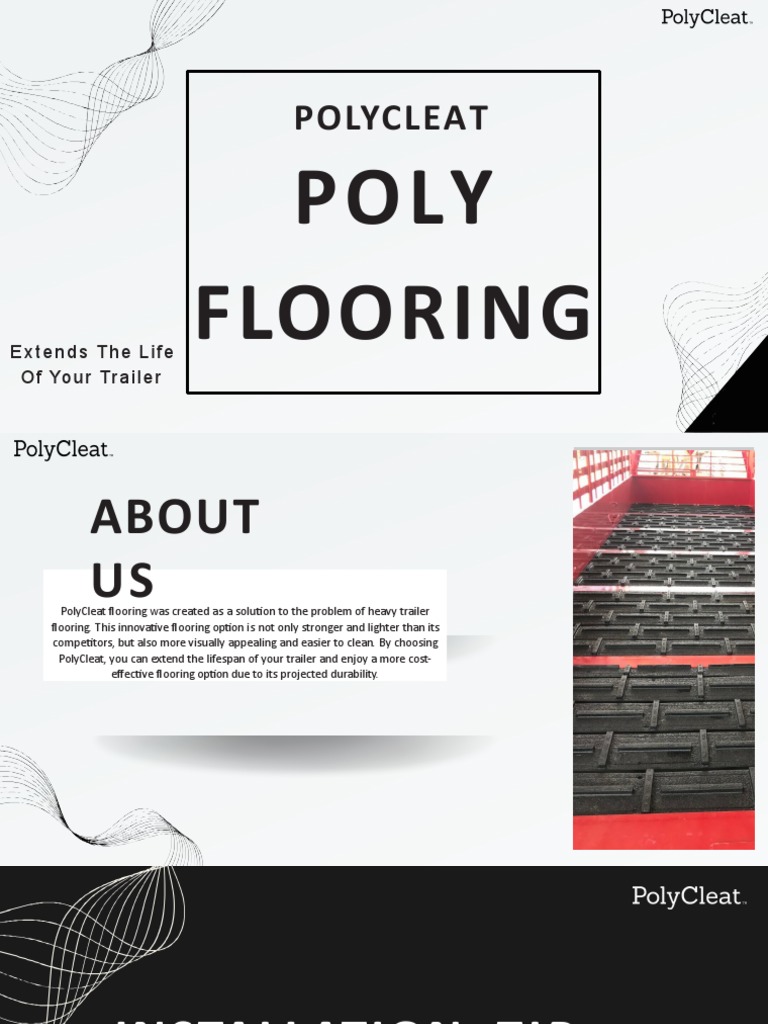 Polycleat: Poly Flooring | PDF | Floors | Transport Infrastructure