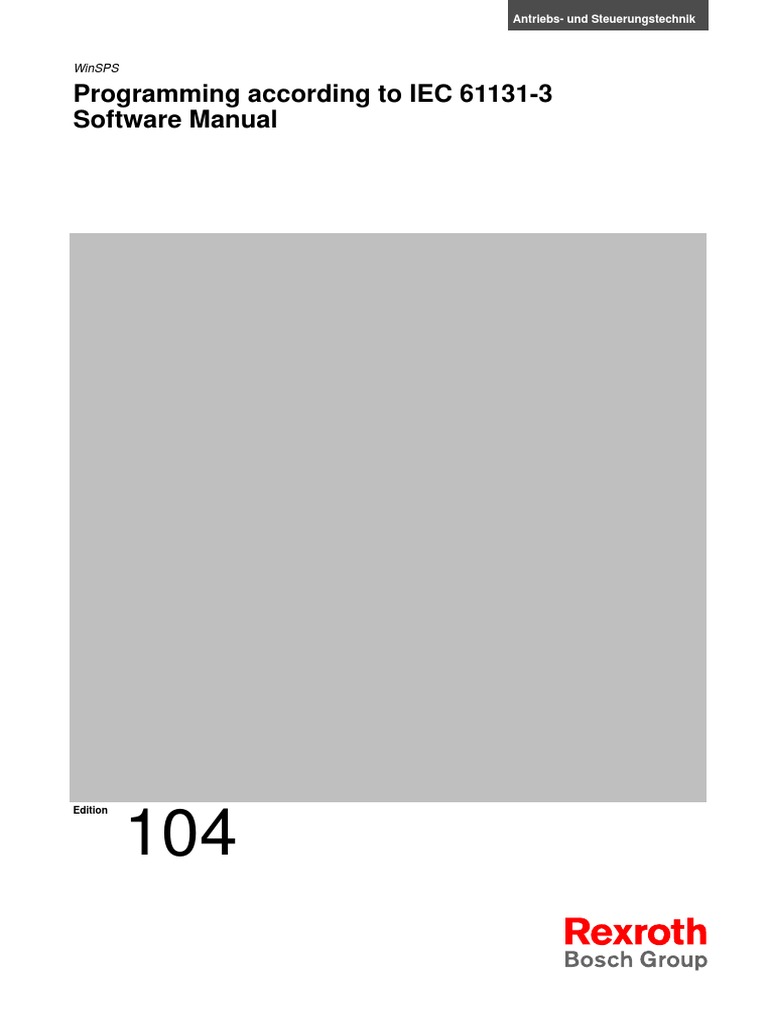 Programming According To IEC61131-3 | PDF | Computer Program | Programming