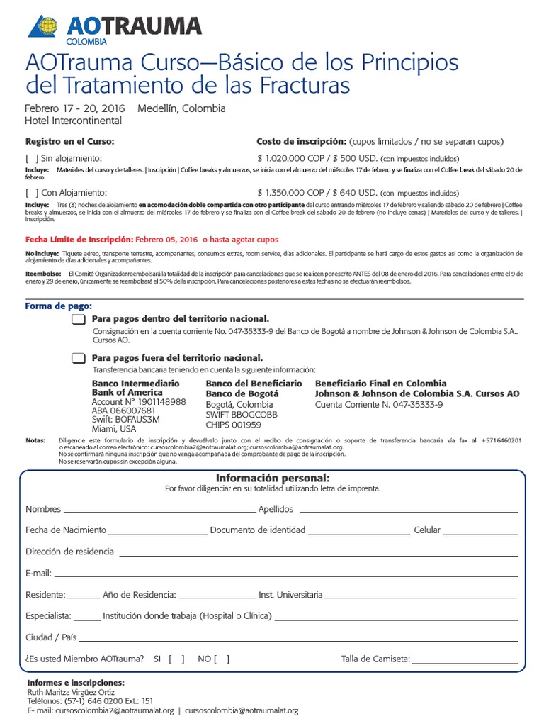 Aotrauma Curso-Básico de Los Principios Del Tratamiento de Las ...