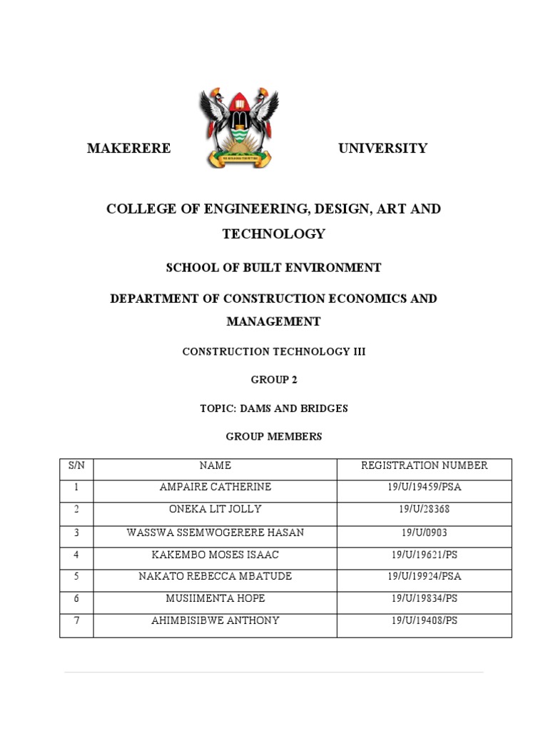 Dams And Bridge Final 2343 Pdf Dam Spillway