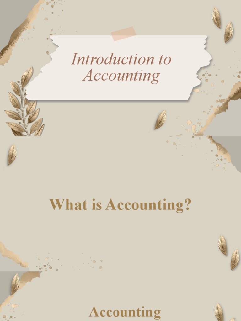 Accounting Teaching Demo | PDF | Accounting | Generally Accepted ...