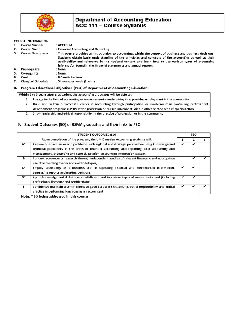 Acc 111 | PDF | Debits And Credits | Accounting