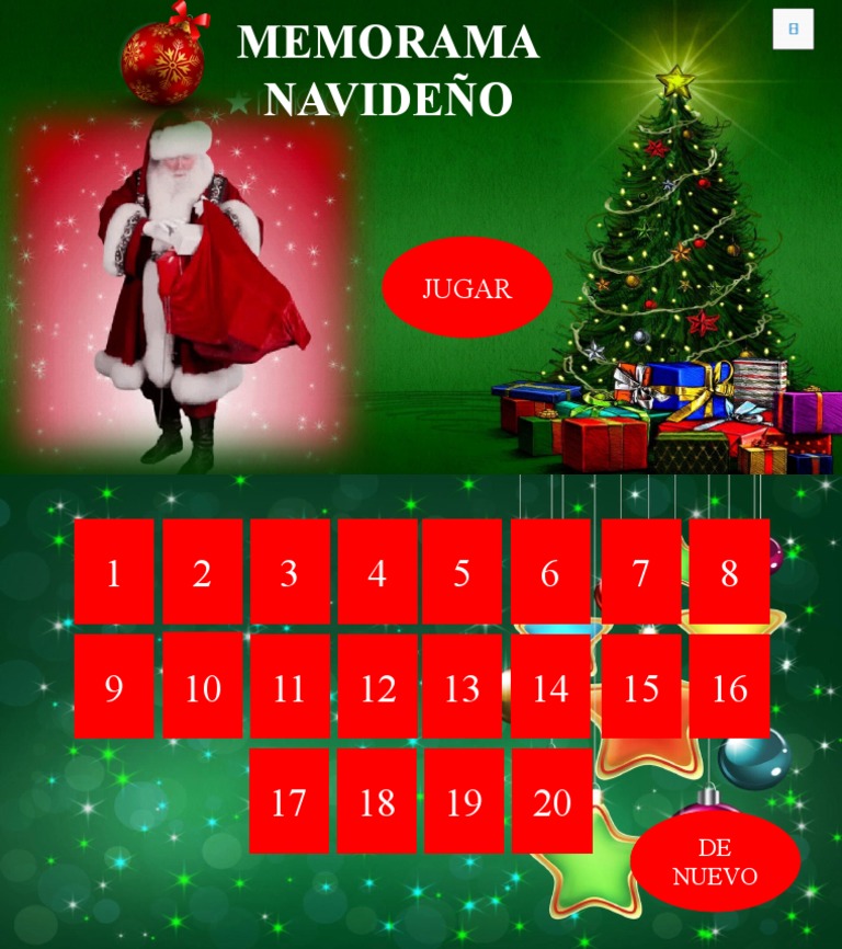Memorama Navidad 1 | PDF
