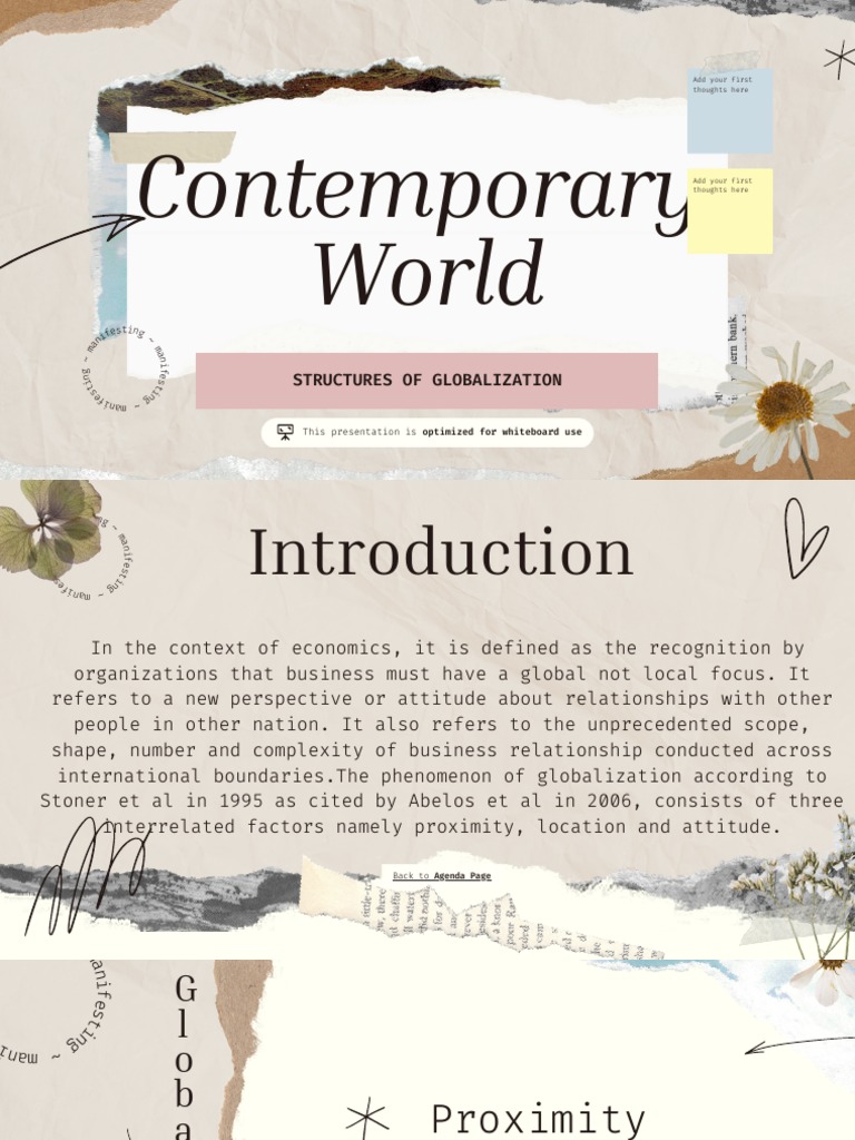 Contemporary World: Structures of Globalization | PDF | Globalization ...