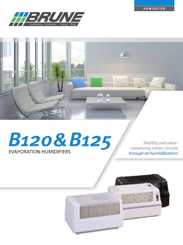 B120 - B125 Humidifier - ENG | PDF