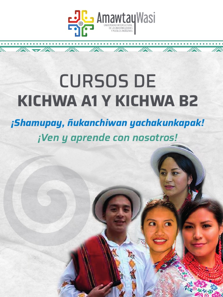 Cursos De: Kichwa A1 Y Kichwa B2 | PDF
