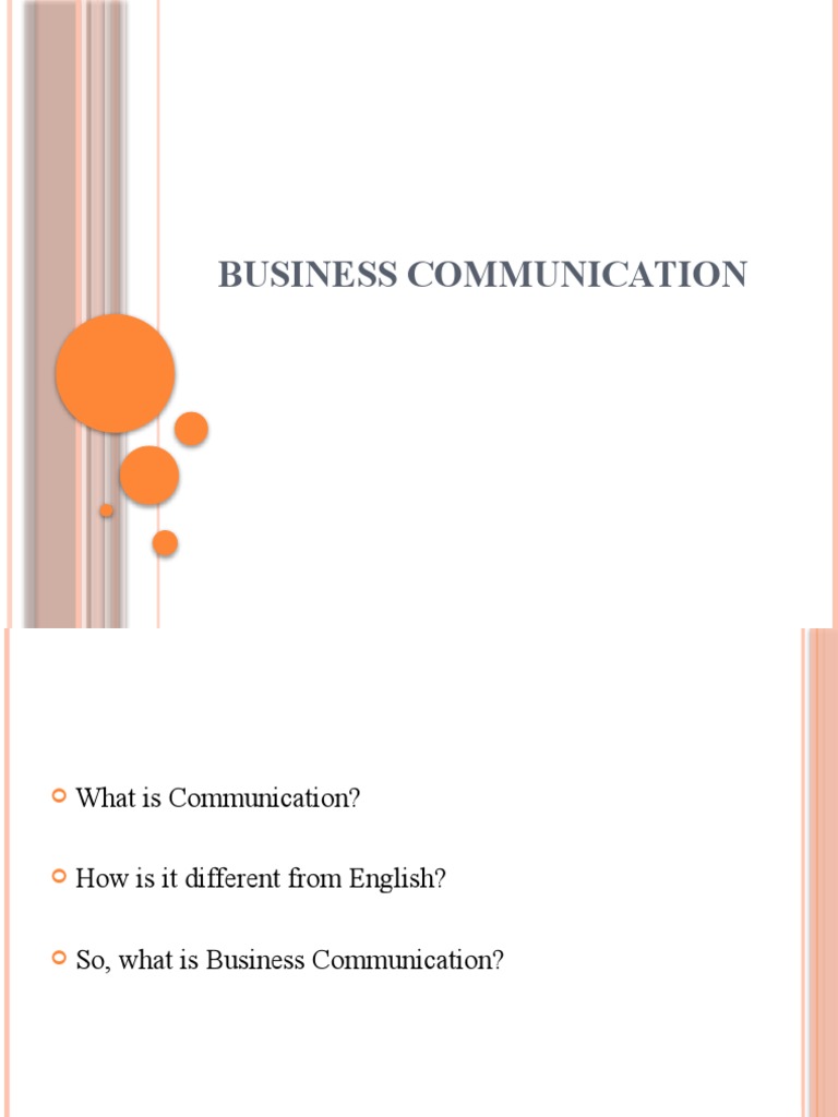 Effective Business Communication Strategies | PDF | Communication ...