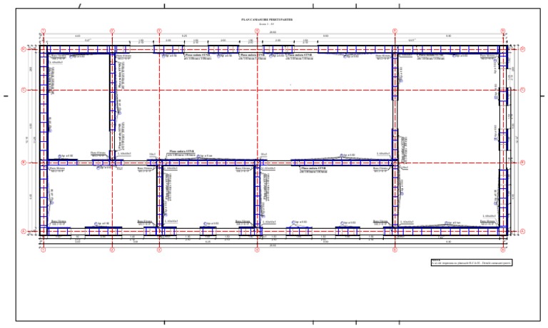 Plan and diagram for Camasuire Pereti Parter framework with dimensions ...