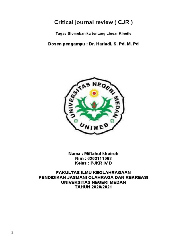 CJR Biomekanika | PDF