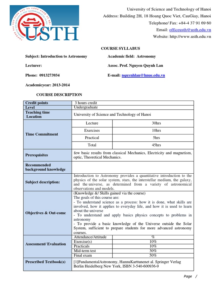 SA2.1 Introduction To Astronomy | PDF | Stars | Astronomy