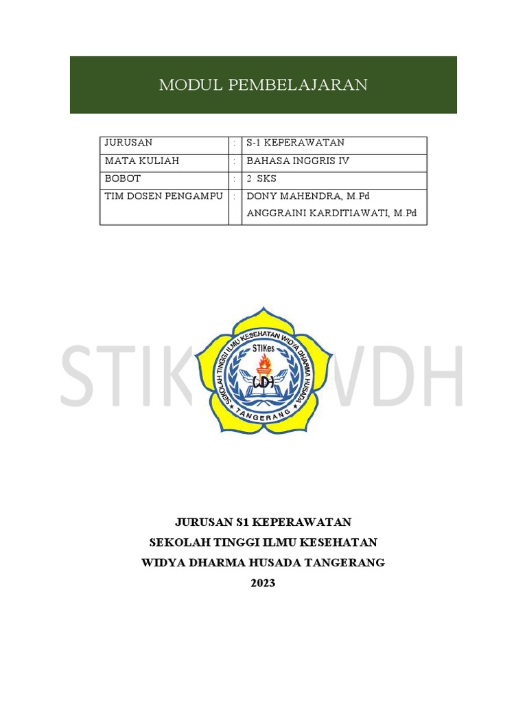 Modul Pembelajaran | PDF