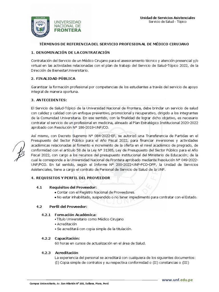Servicio de Salud - Tópico: Unidad de Servicios Asistenciales | PDF ...