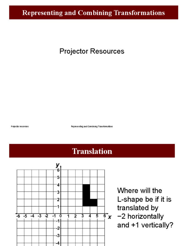 L019 Slides Representing And Combining Transformations Gamma Pdf