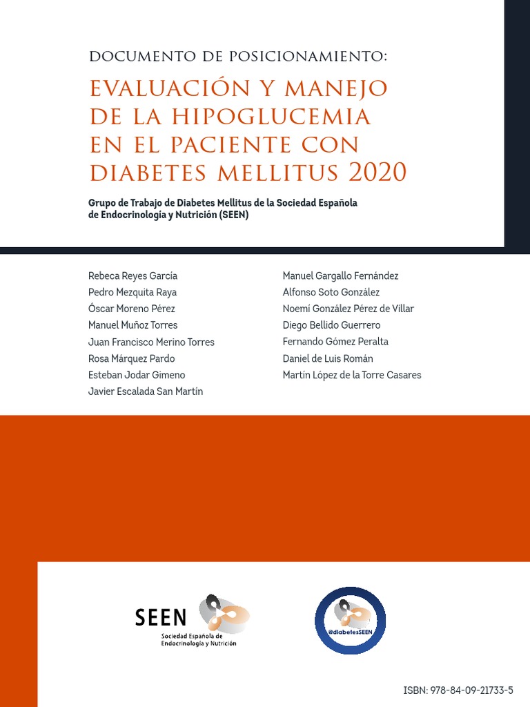 Evaluación y Manejo de La Hipoglucemia en El Paciente Con Diabetes ...