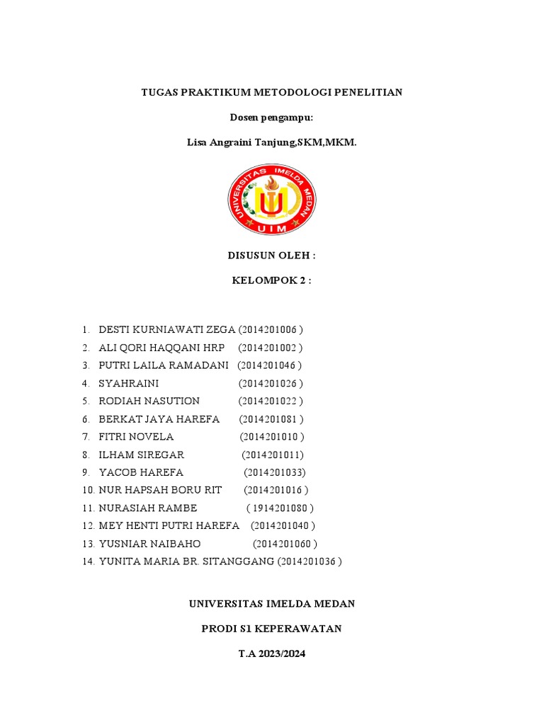 Research Methodology Practicum Document (40 | PDF