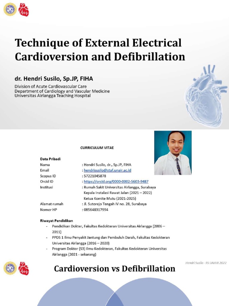 Cardioversion and Defibrillation | PDF