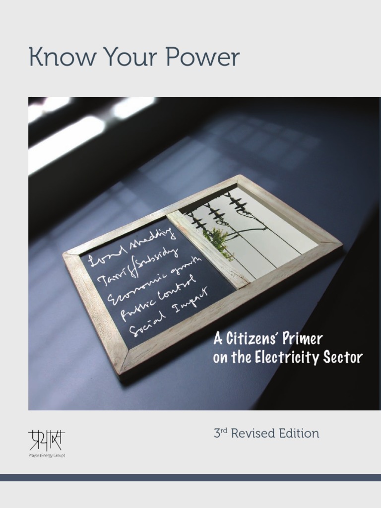 Know Your Power-Pdf Version | Download Free PDF | Electric Power ...